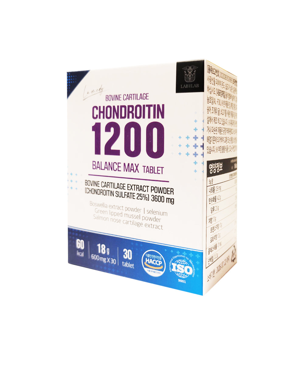 [2+1] Chondroitin 1200 - Balance Max Bovine Cartilage Extract Powder ...